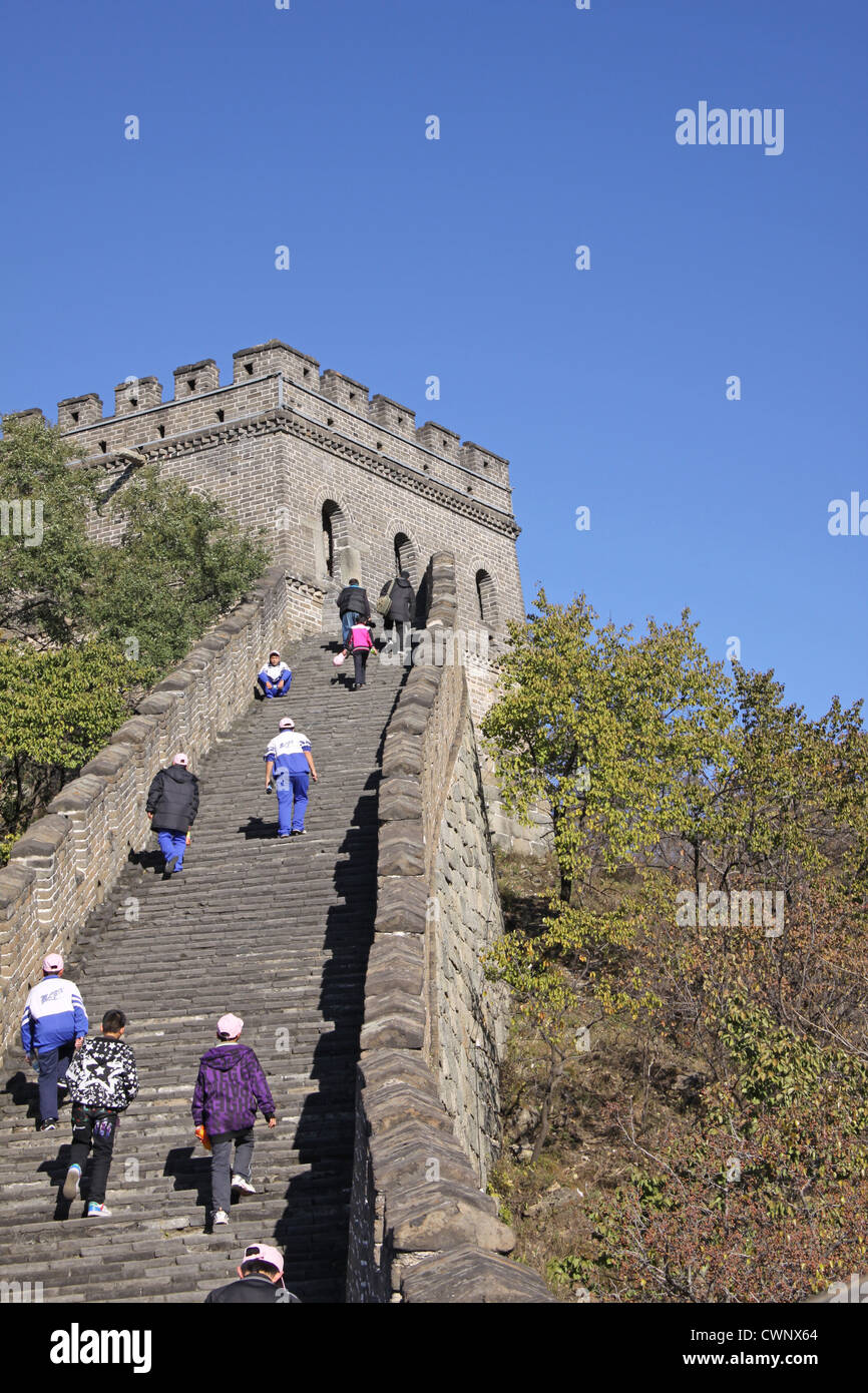 Great Wall of China at Mutianyu, China Stock Photo - Alamy