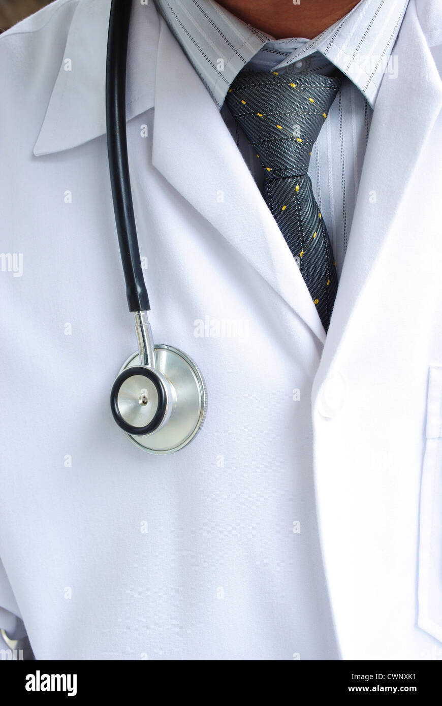 Doctor and stethoscope Stock Photo - Alamy