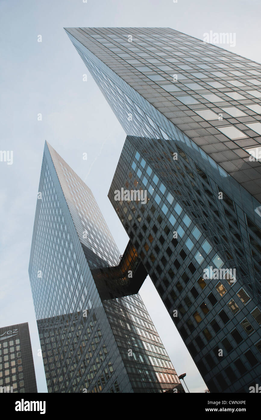 Modern skyscrapers, low angle view Stock Photo - Alamy