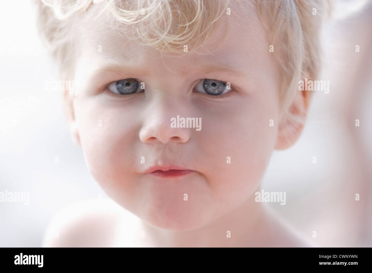 Germany, Bavaria, Portrait of boy Stock Photo - Alamy