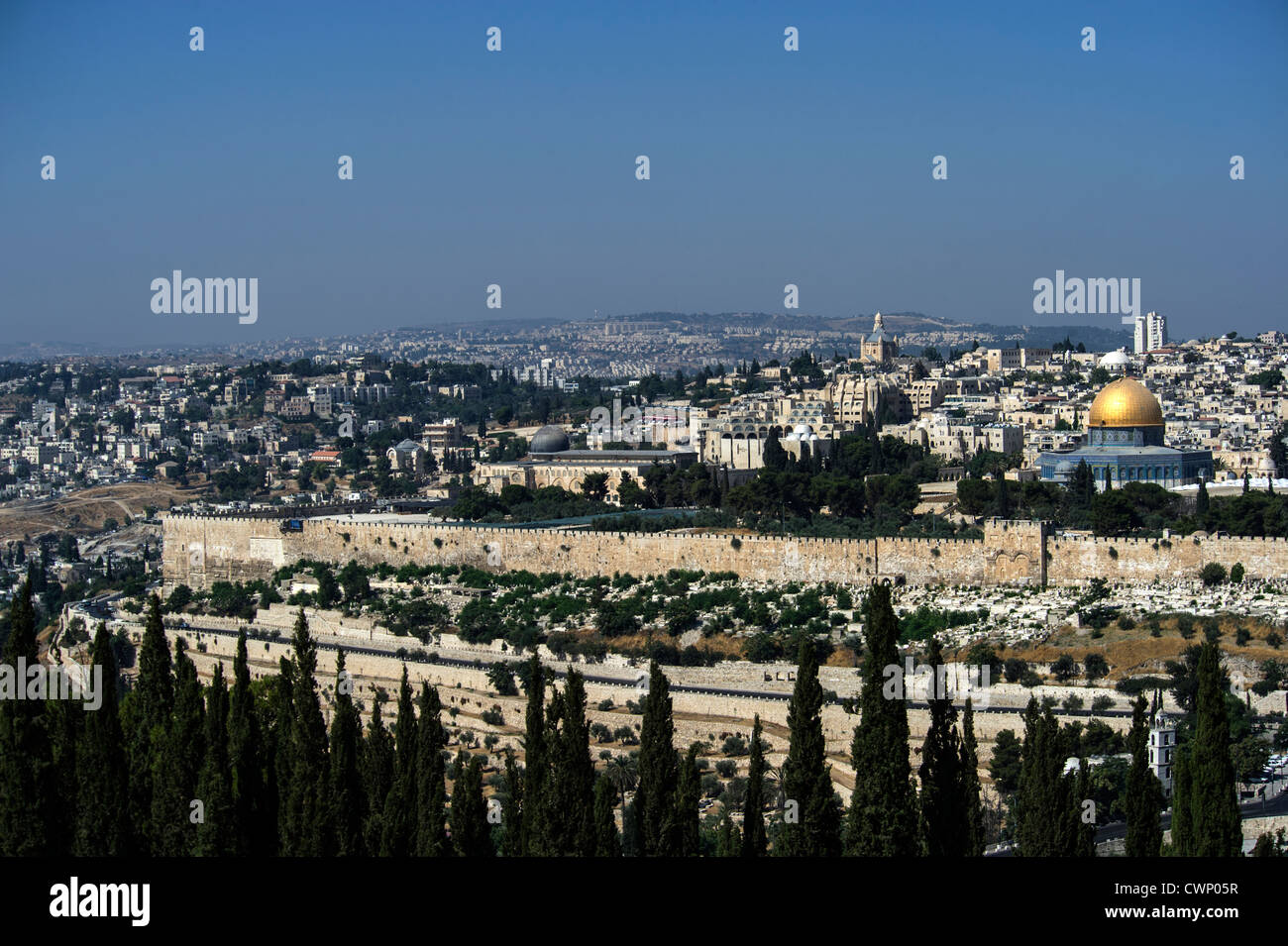 Mt. moriah jerusalem hi-res stock photography and images - Alamy