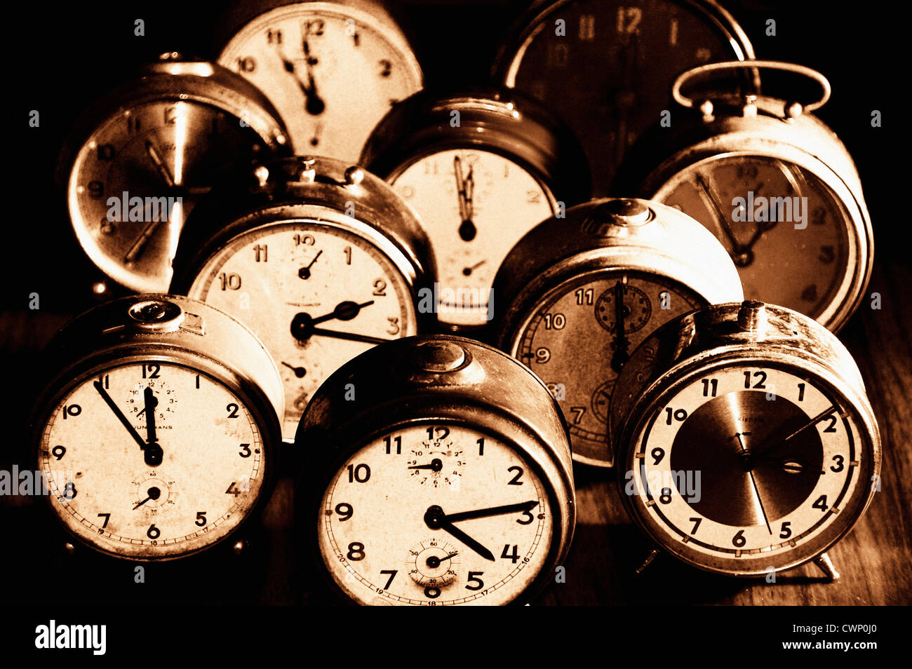 Clocks times hi-res stock photography and images - Alamy