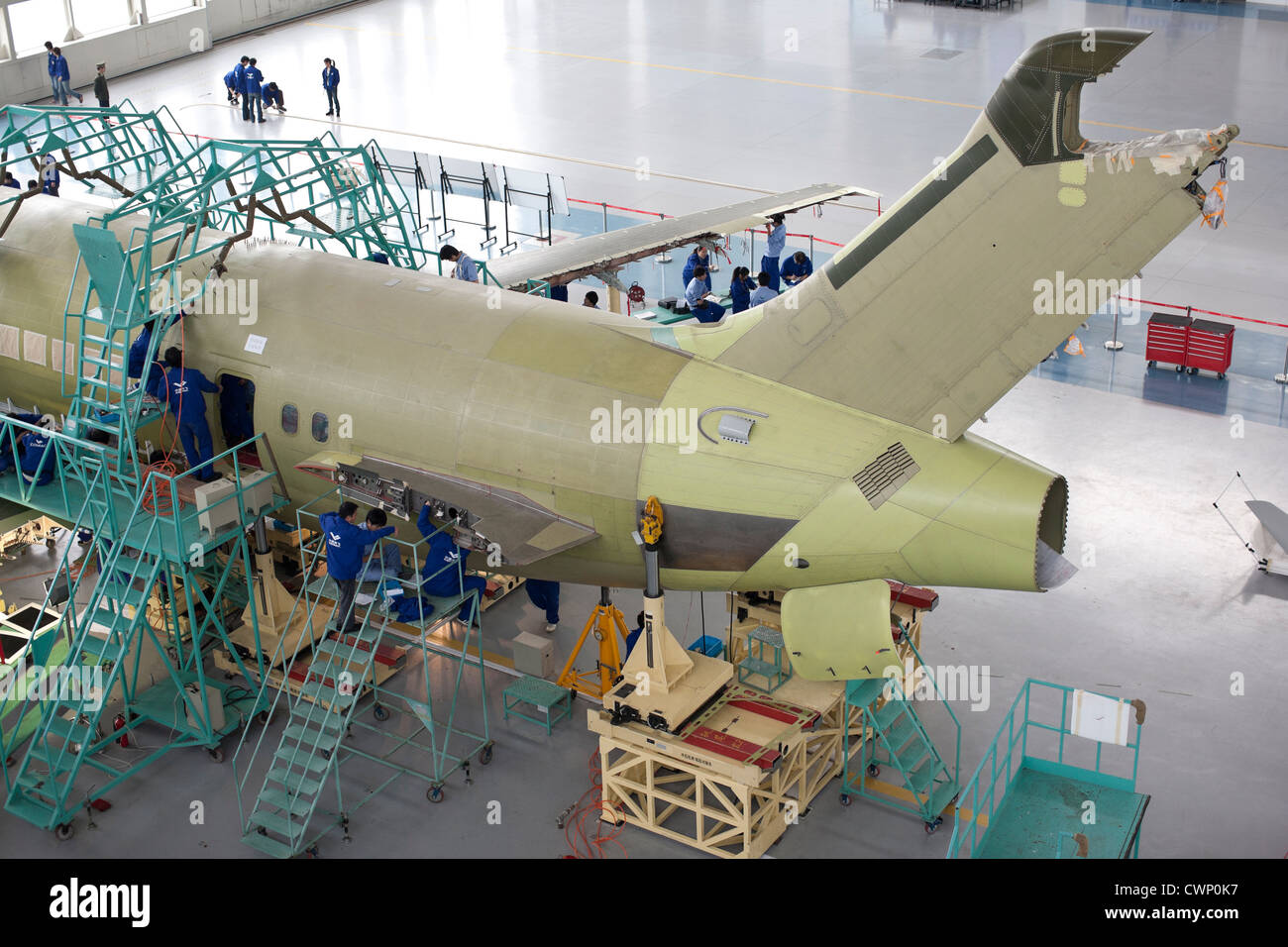 Manufacturing fuselage hi-res stock photography and images - Alamy