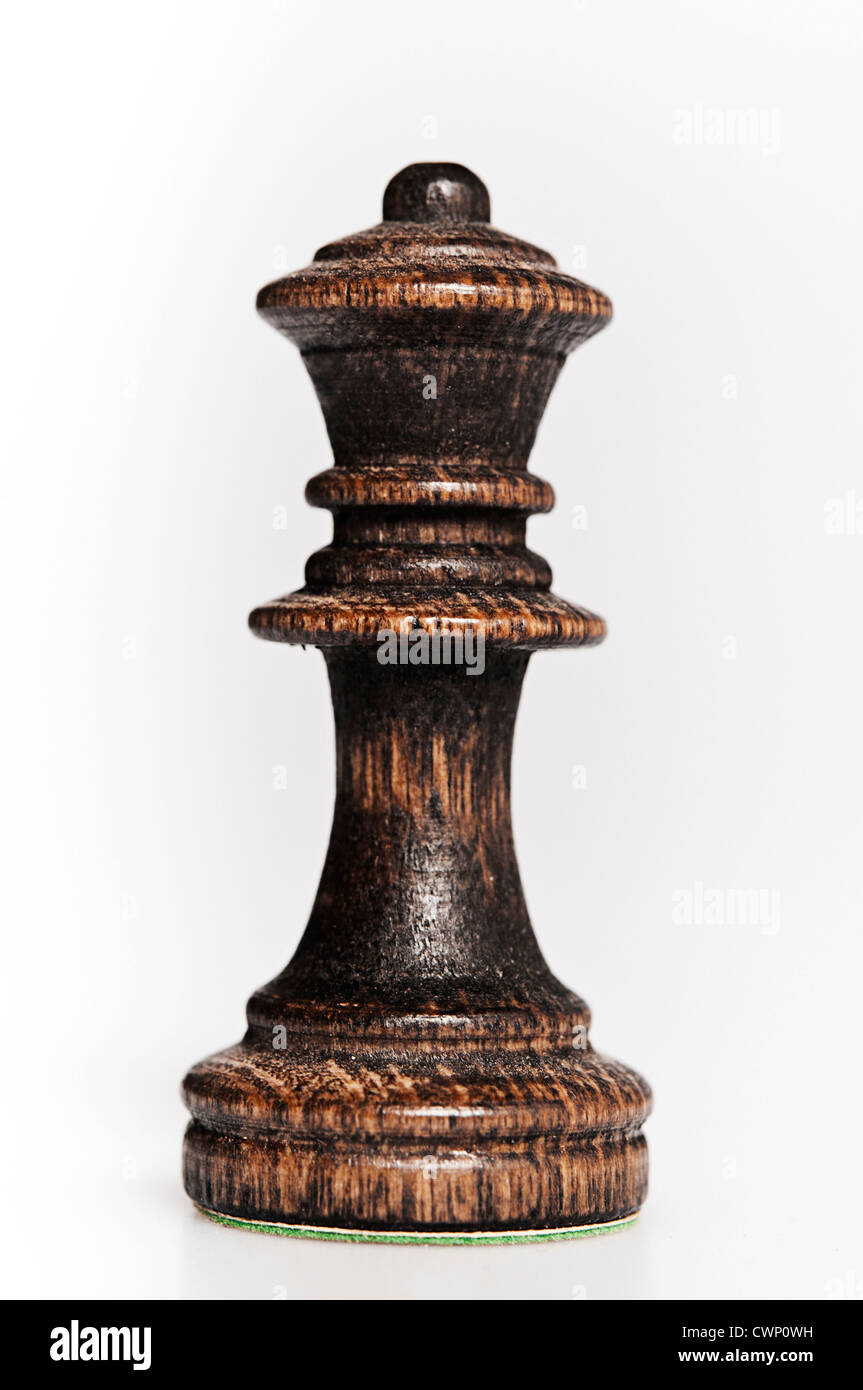 queen chess piece isolated Stock Photo - Alamy
