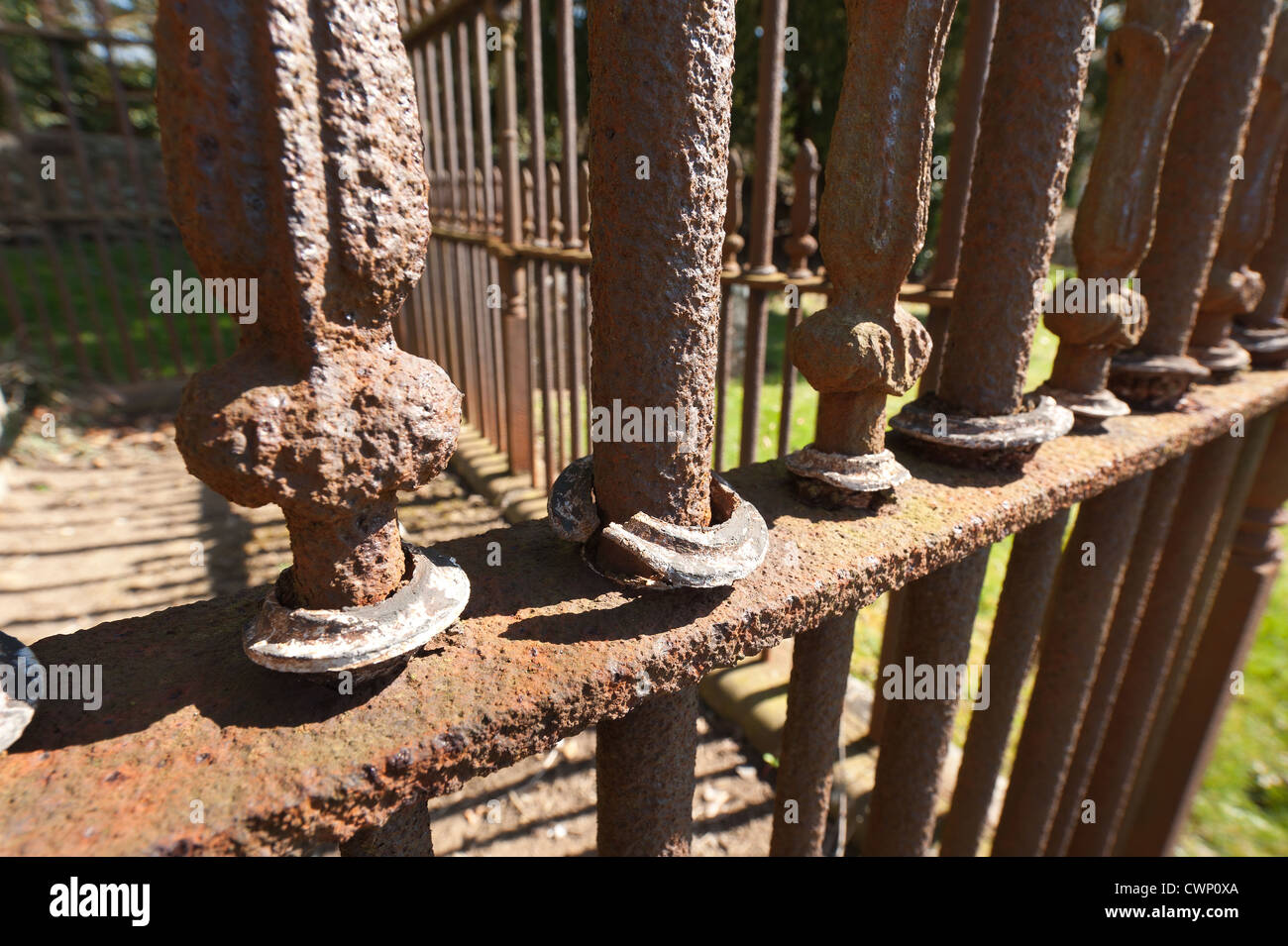 Wrought iron finials hi-res stock photography and images - Alamy
