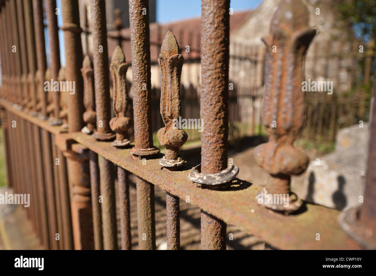 Spindle fence hi-res stock photography and images - Alamy