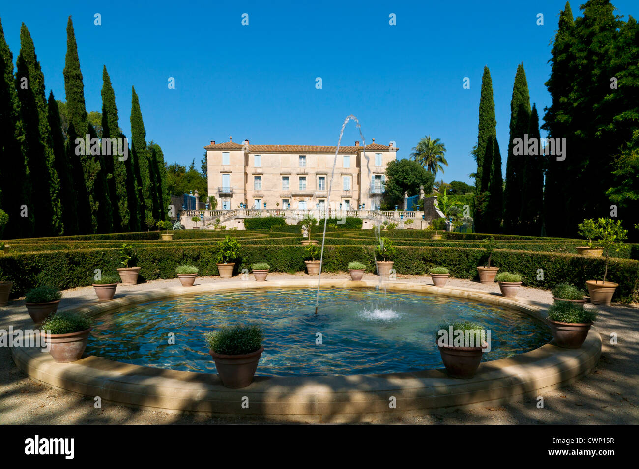 Domain Of Flaugergues, The Castle, Montpellier, Languedoc Roussillon ...