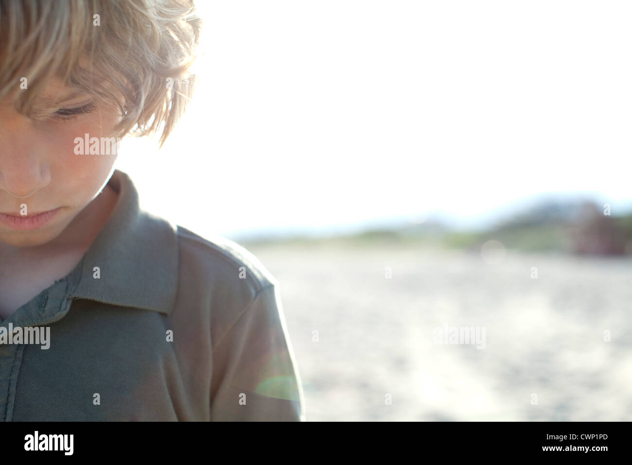 Head Turned Down High Resolution Stock Photography and Images - Alamy