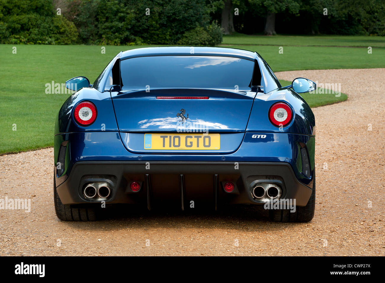 Rear of ferrari car hi-res stock photography and images - Alamy