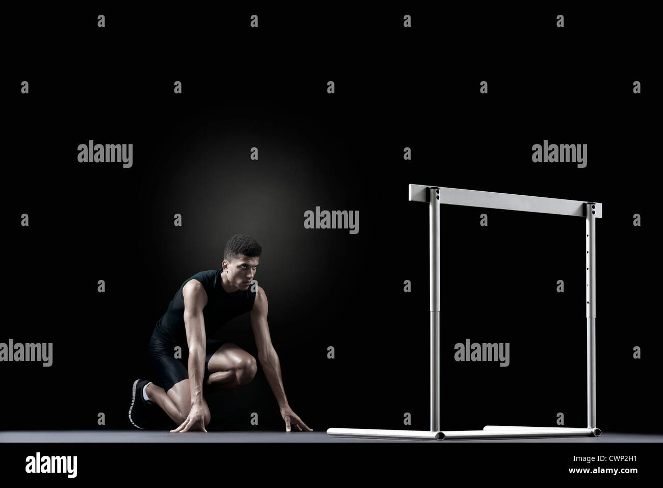 Hurdles position hi-res stock photography and images - Alamy