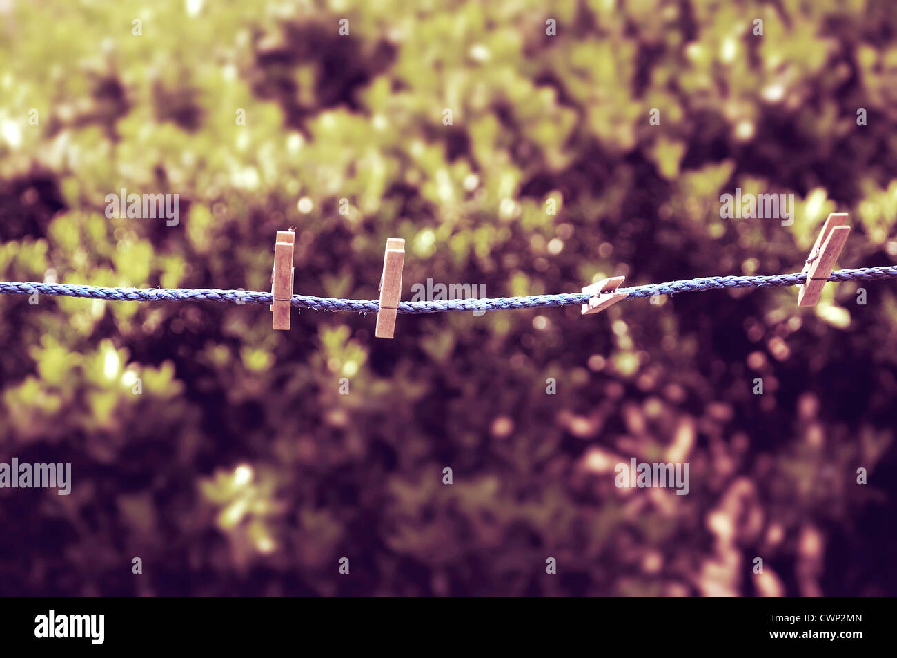 Empty clothes line hi-res stock photography and images - Alamy