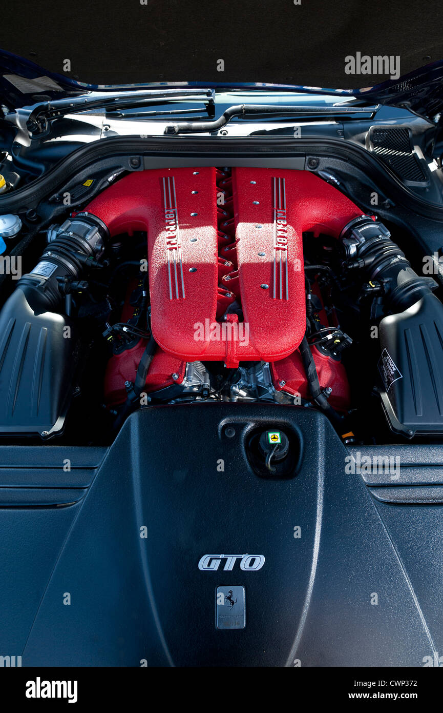 Ferrari engine hi-res stock photography and images - Alamy