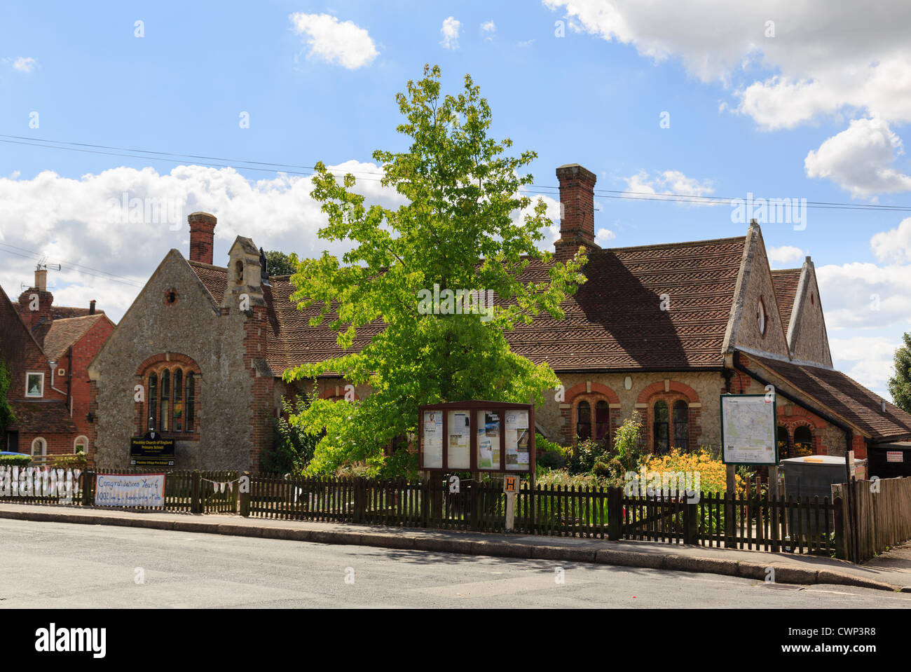 Traditional old Church of England Primary School building in most ...