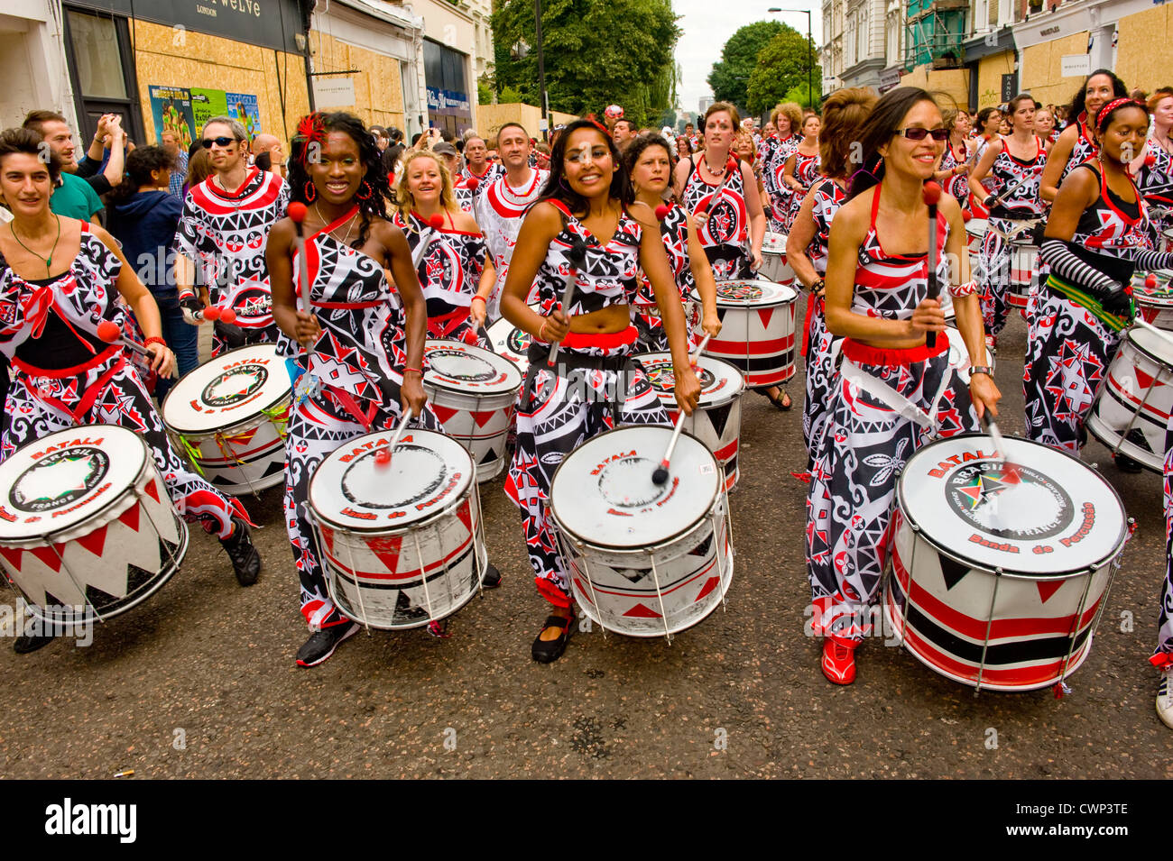 Batala a type of Brazilian drumming - band members drawn from 25 ...