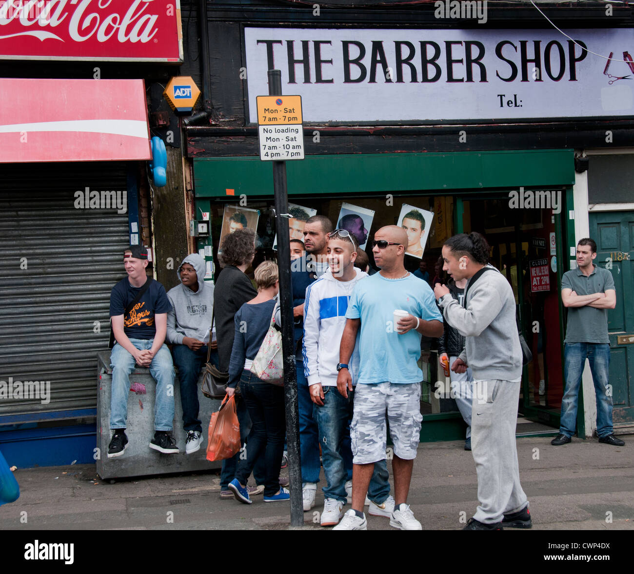 Multicultural street scenes in Walthamstow North London Stock Photo - Alamy