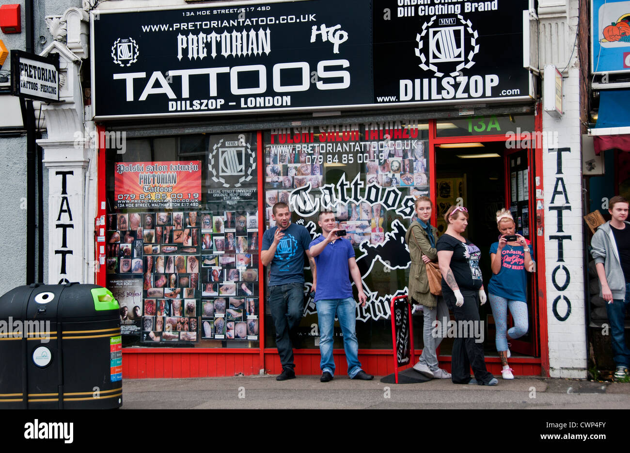 Multicultural street scenes in Walthamstow North London Stock Photo - Alamy