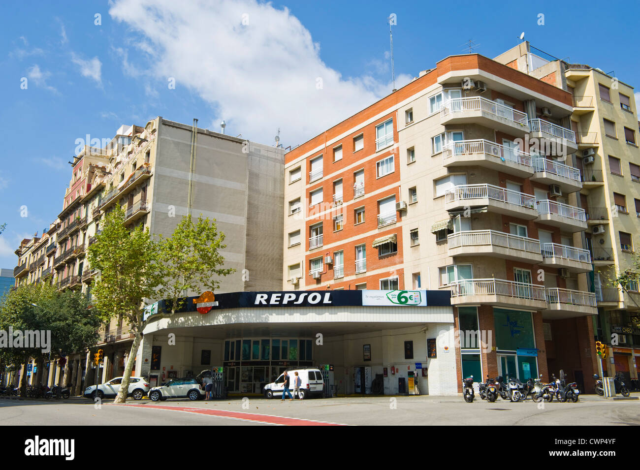 Repsol petrol station hi-res stock photography and images - Alamy