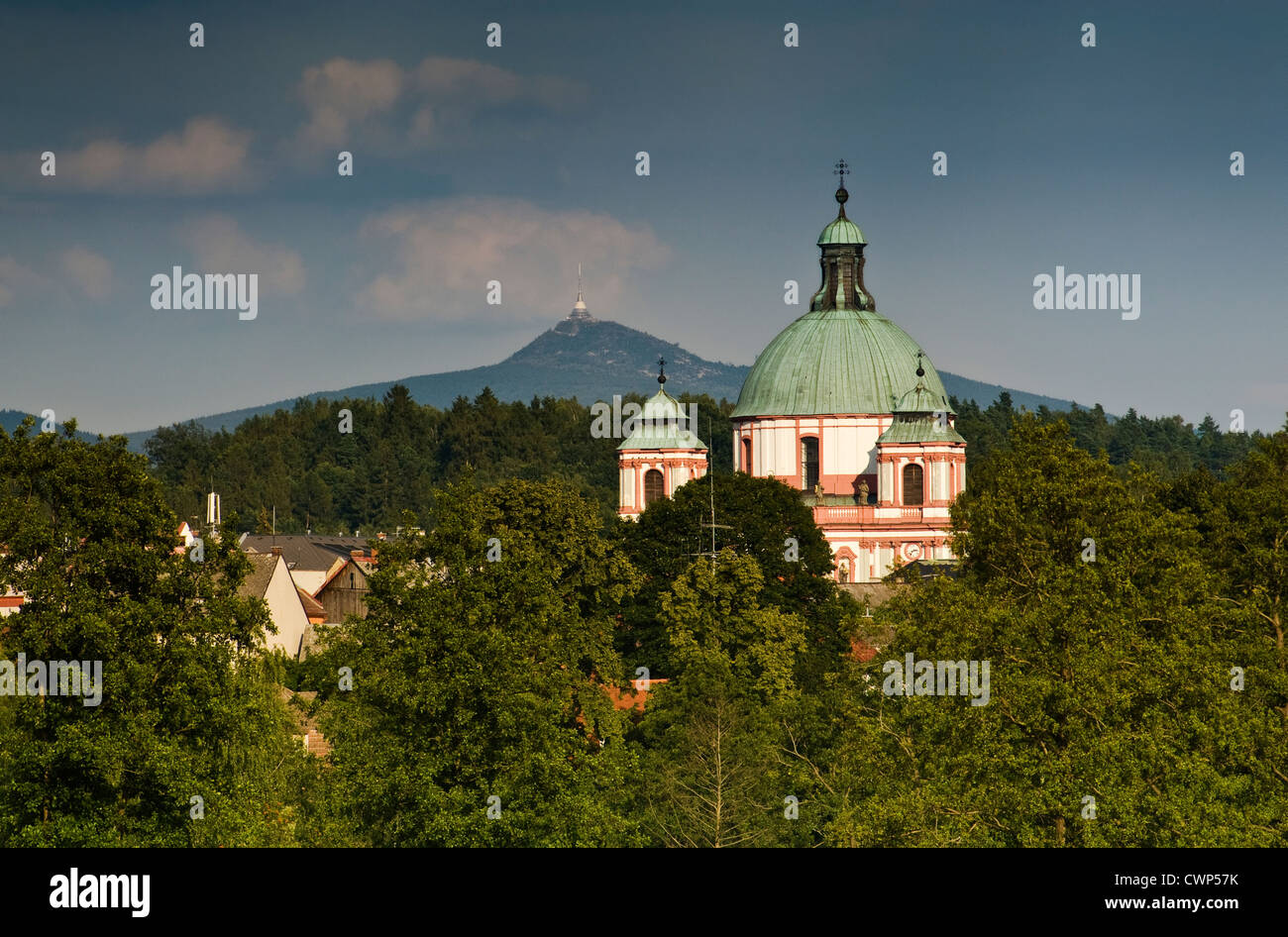 Basilica st lawrence jablonne hi-res stock photography and images - Alamy