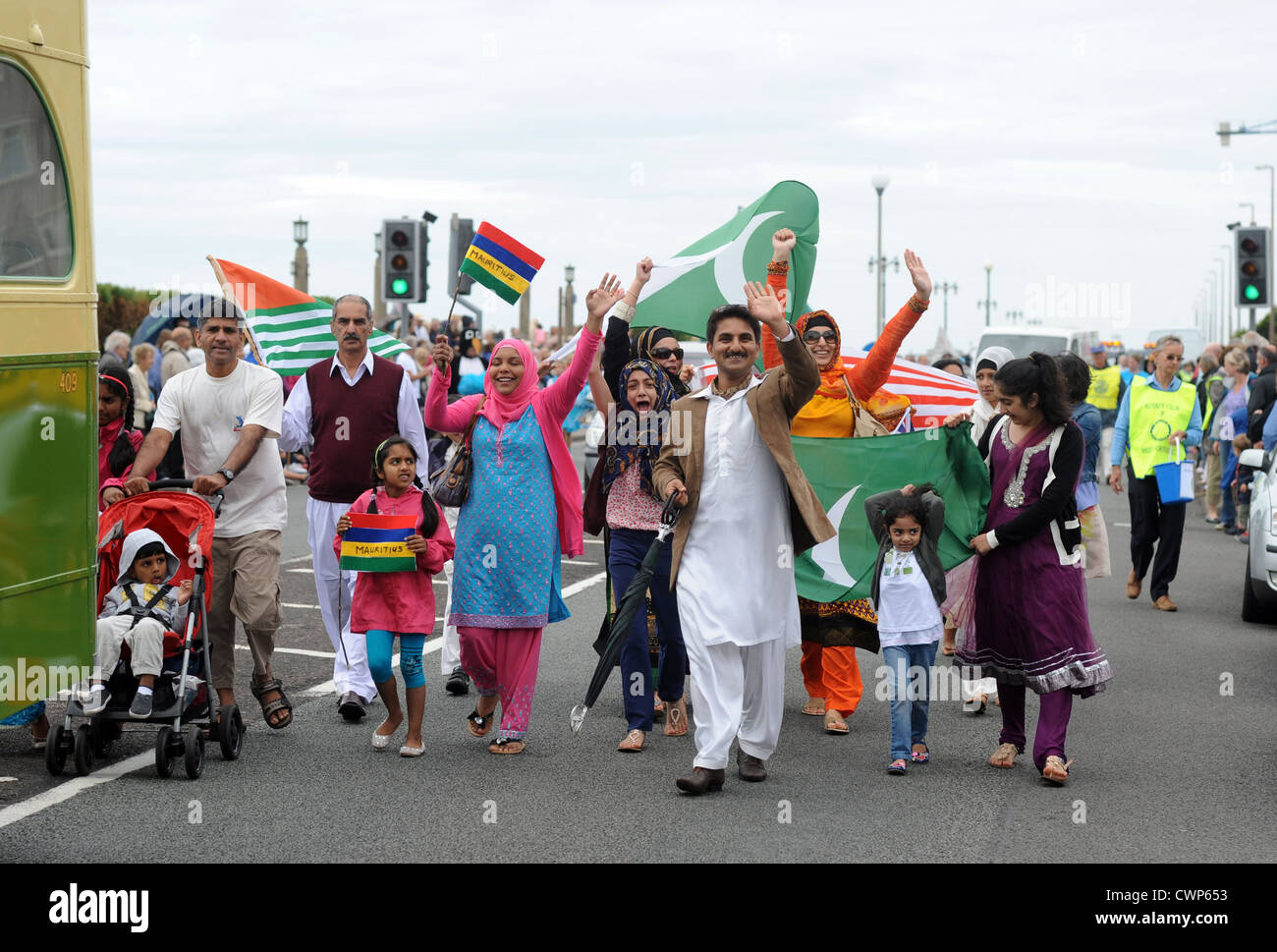 Worthing Carnival Procession UK Stock Photo - Alamy