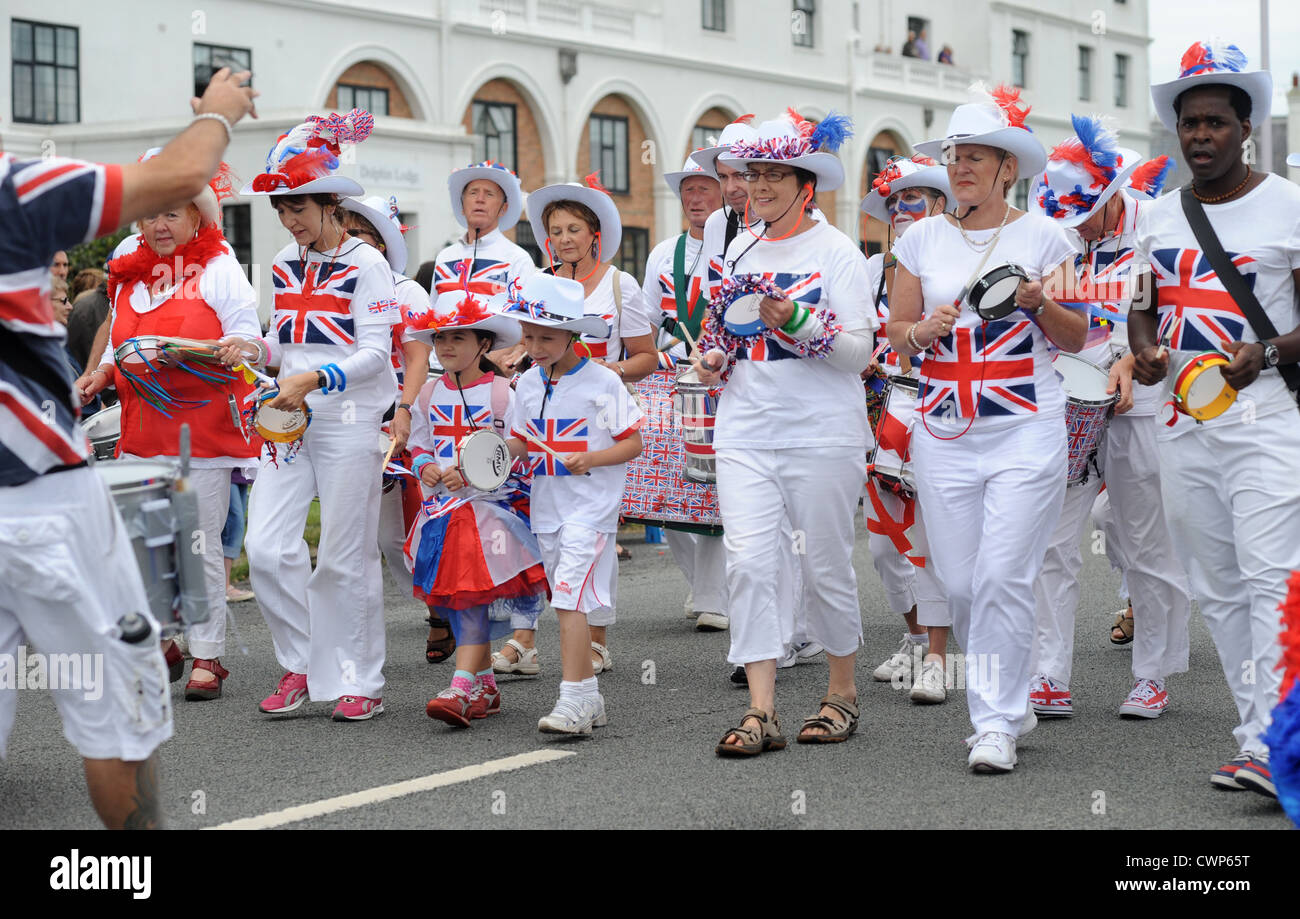 Worthing Carnival Procession UK Stock Photo - Alamy