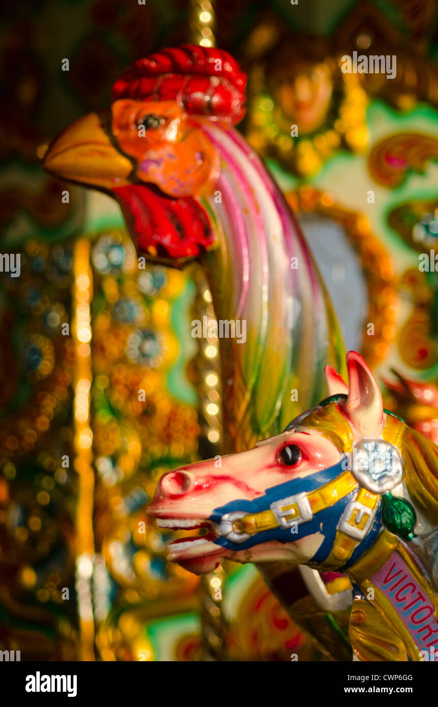 Merry go round detail hi-res stock photography and images - Alamy