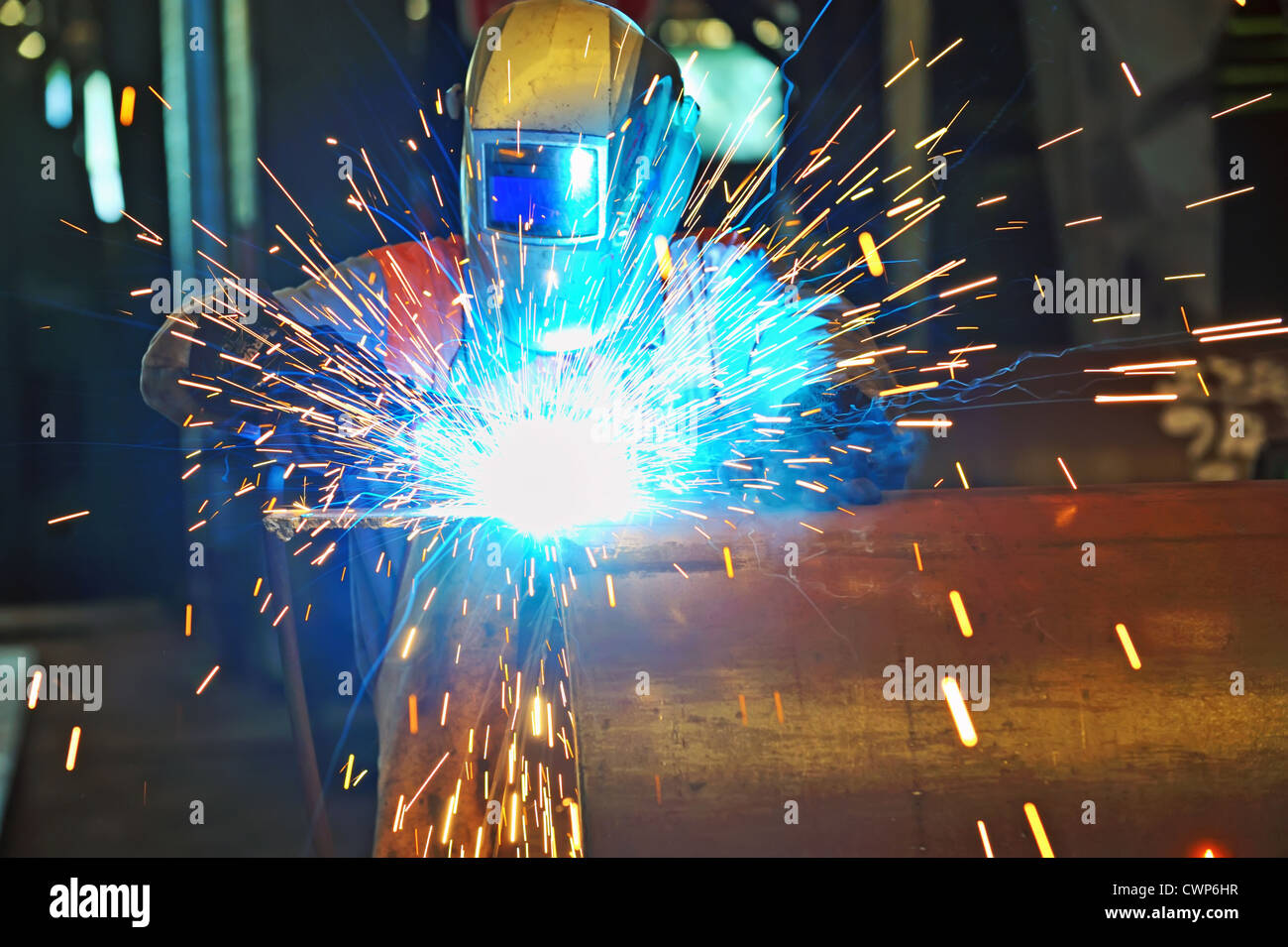 Trained welder hi-res stock photography and images - Alamy