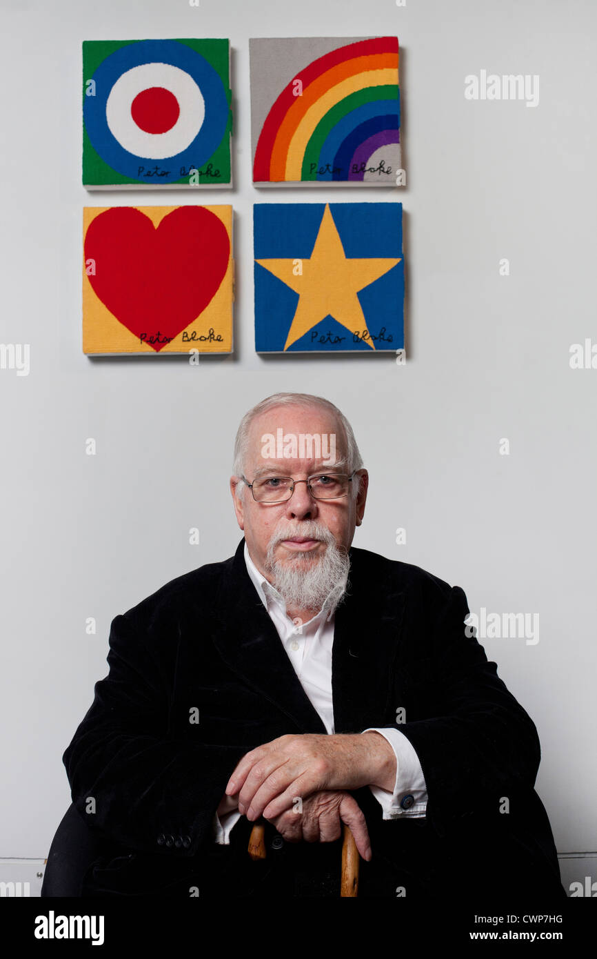 Sir Peter Blake, artist, known affectionately as The Godfather of ...