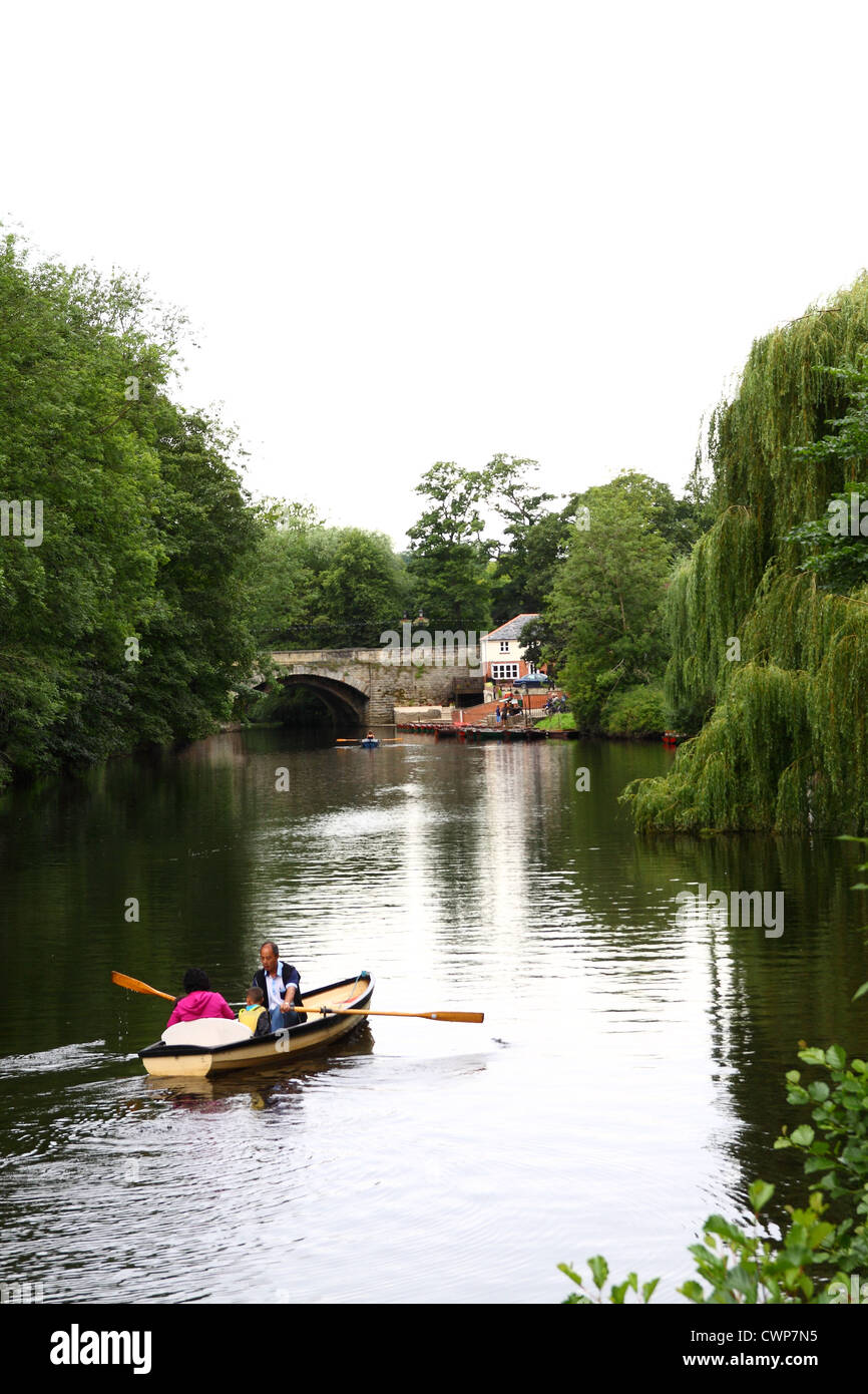 Knaresborough boat hire hi-res stock photography and images - Alamy