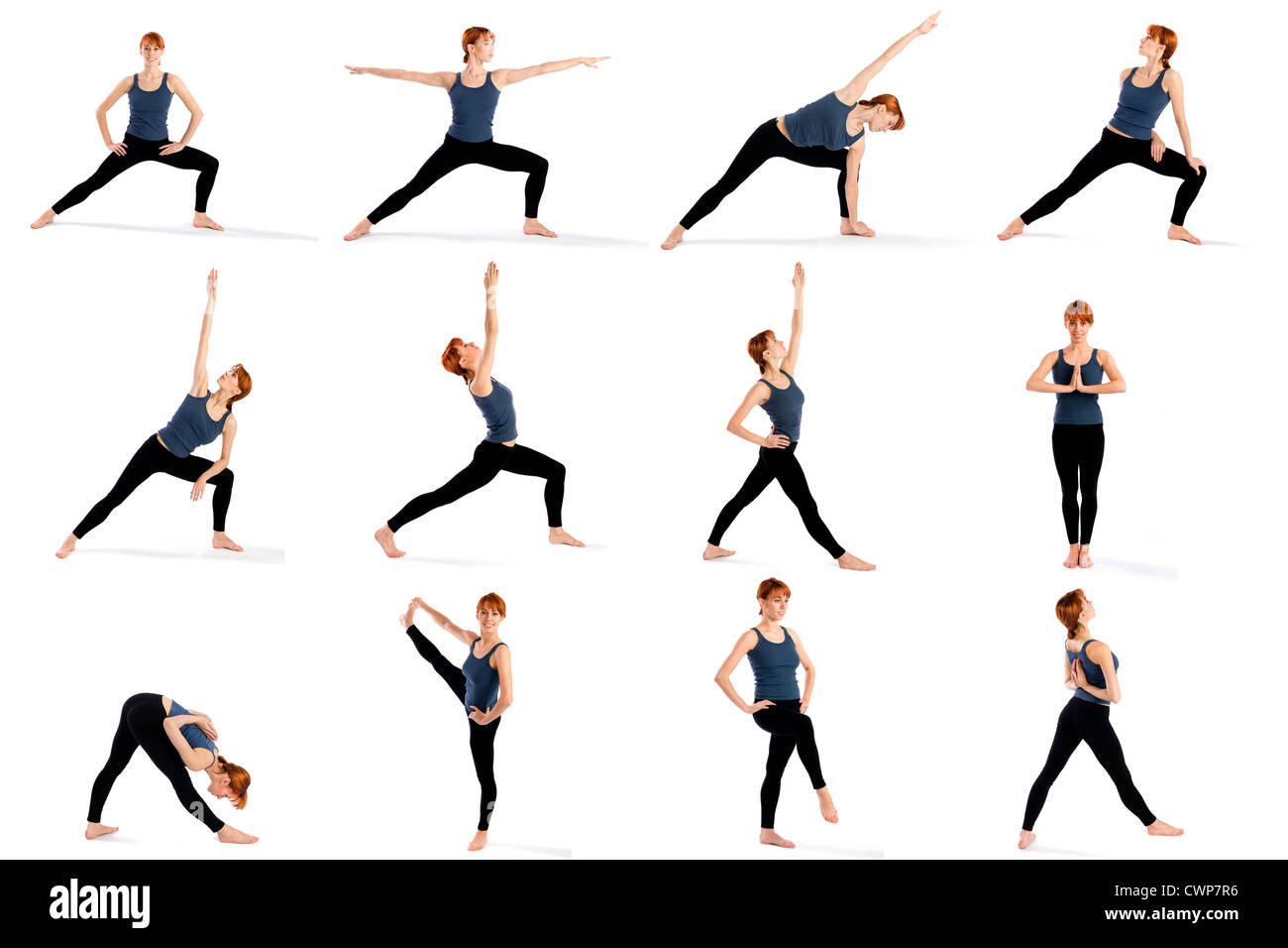 Female Fitness Model Poses