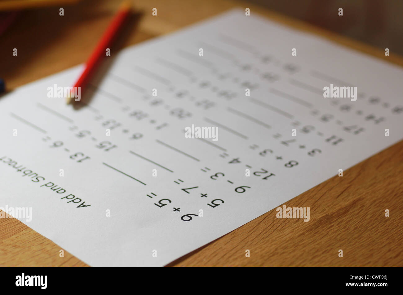Ks2 maths hi-res stock photography and images - Alamy