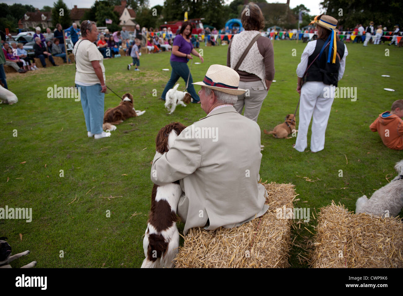 Cavendish Village, Suffolk, England, UK.The Annual Village Fete on the ...
