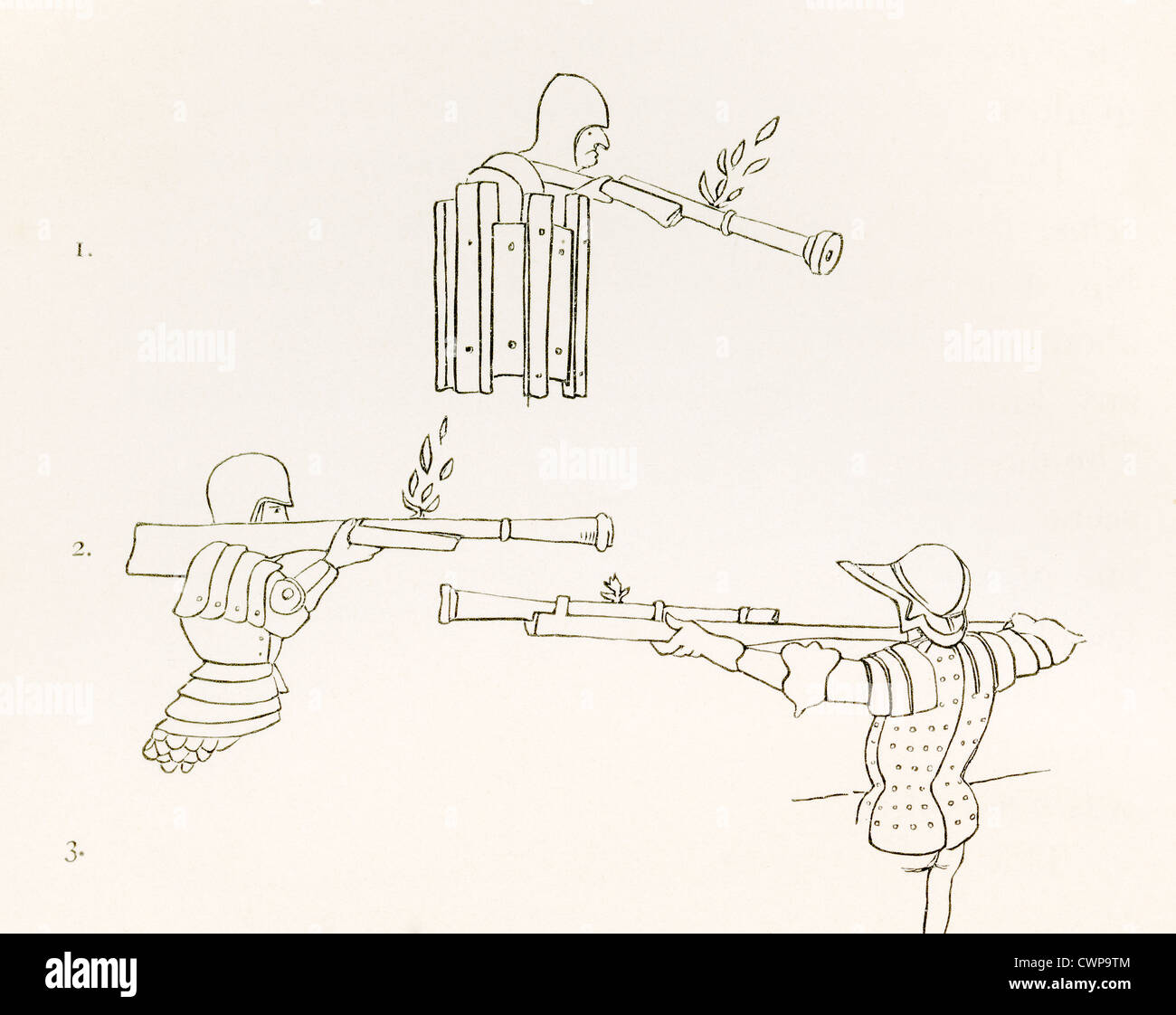 Early firearms c. 1472. From The British Army: Its Origins, Progress ...