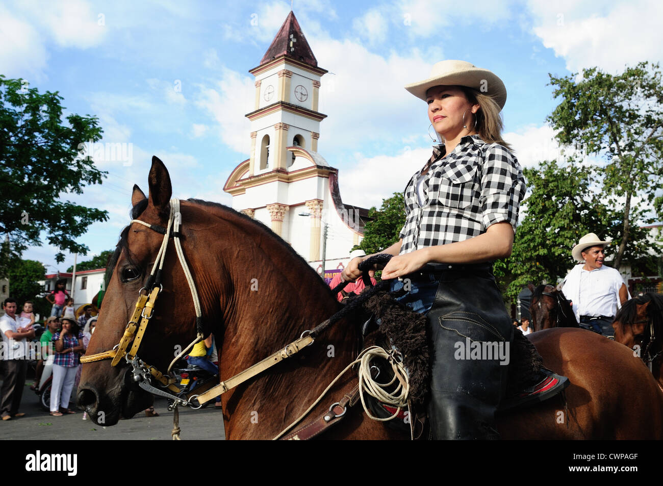 " Cabalgata- Festival del Sanjuanero Huilense " in RIVERA . Department ...