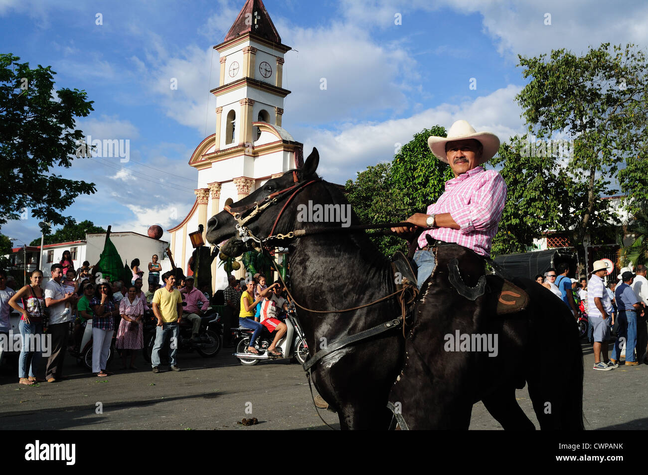 " Cabalgata- Festival del Sanjuanero Huilense " in RIVERA . Department ...