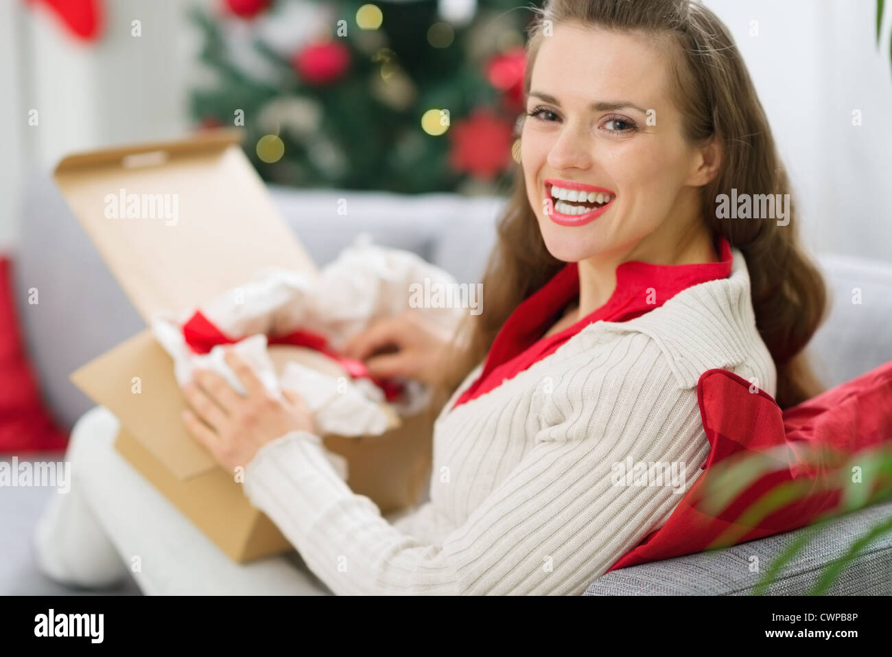 Christmas new year tradition unpacking hi-res stock photography and ...