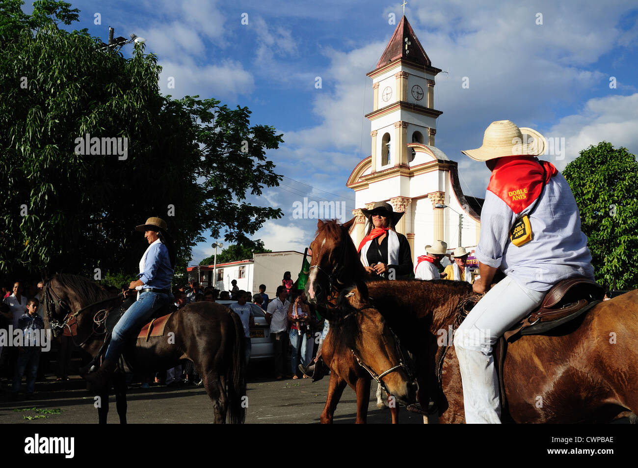 " Cabalgata- Festival del Sanjuanero Huilense " in RIVERA . Department ...