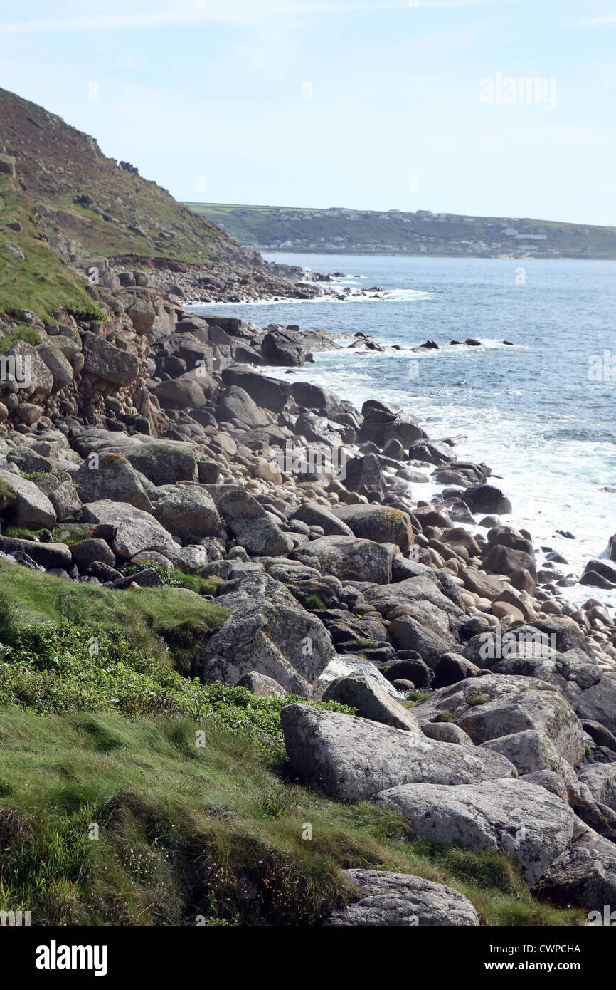 Cape Cornwall England UK GB Stock Photo - Alamy