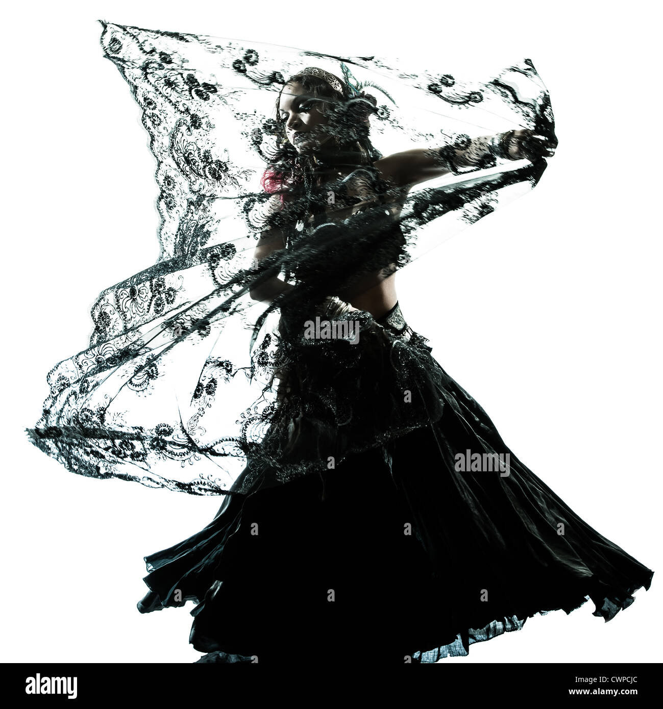 Belly Dance Silhouette