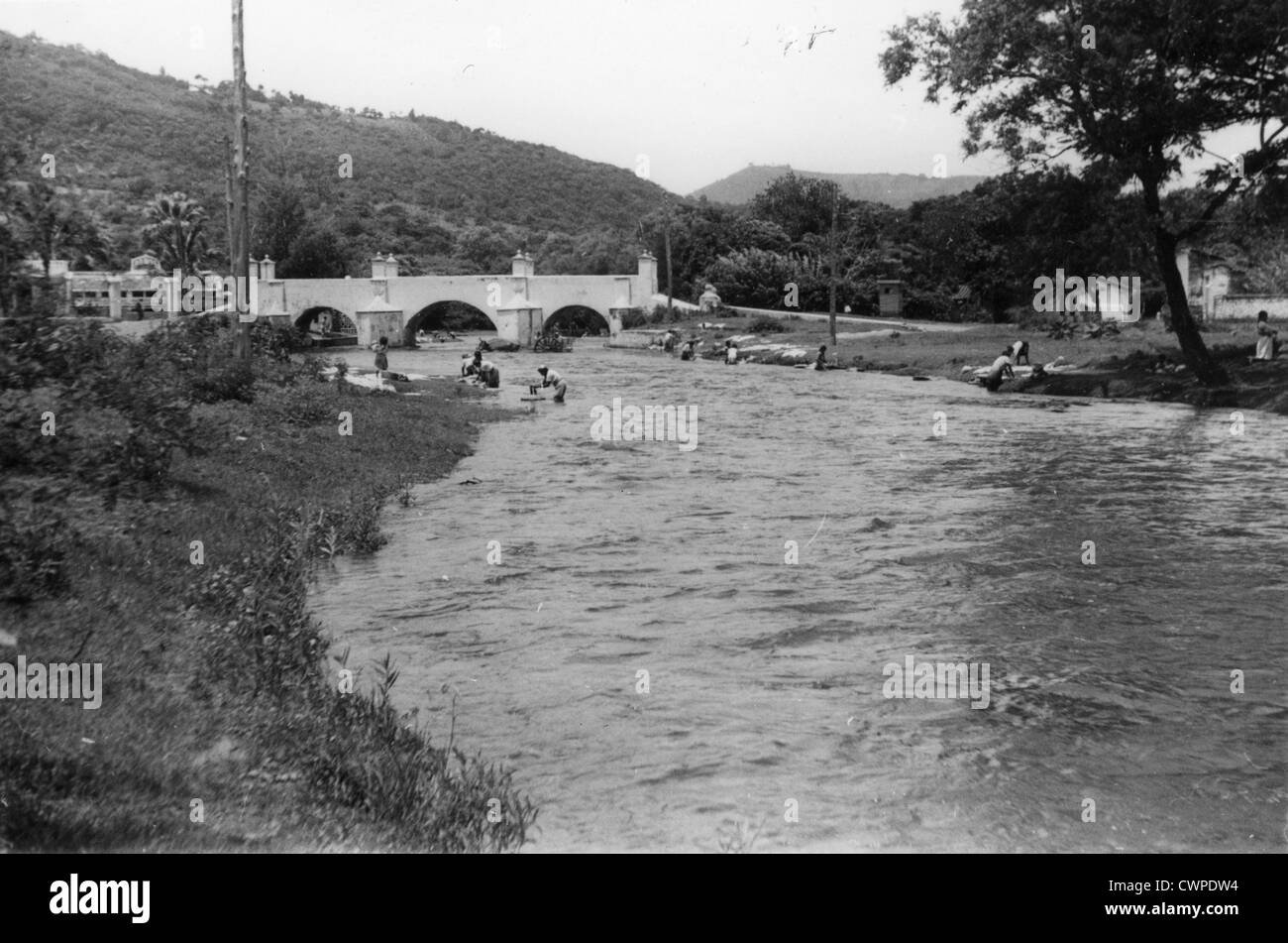 Guatemala Central America July 1947 Lake Amatitlán river - Lake ...