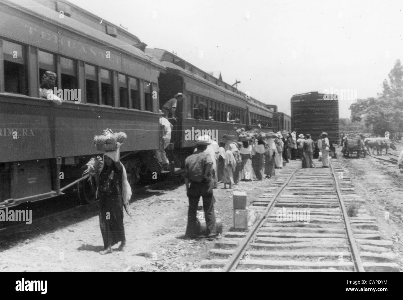 Guatemala Central America July 1947 trainline pacific guatemala railway ...