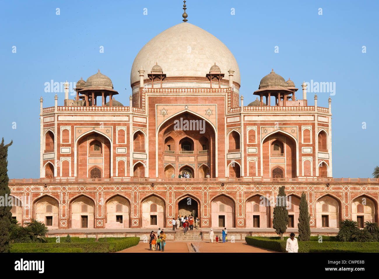 Humayun's tomb construction hi-res stock photography and images - Alamy