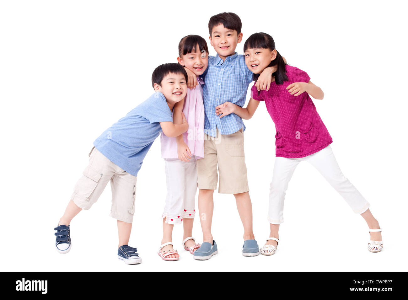 Children hugging each other Stock Photo - Alamy