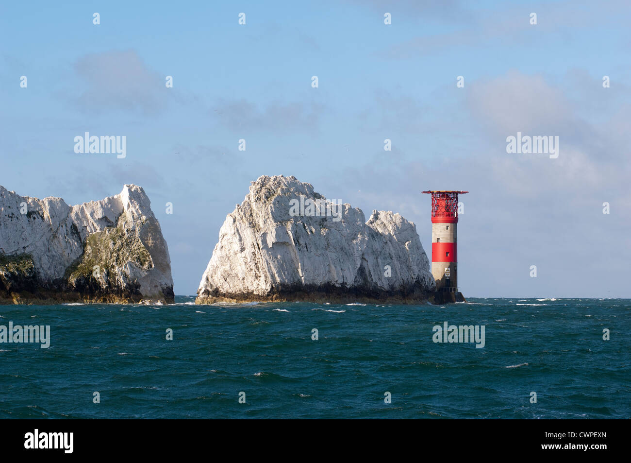 Needles Lighthouse Isle Of Wight High Resolution Stock Photography and ...
