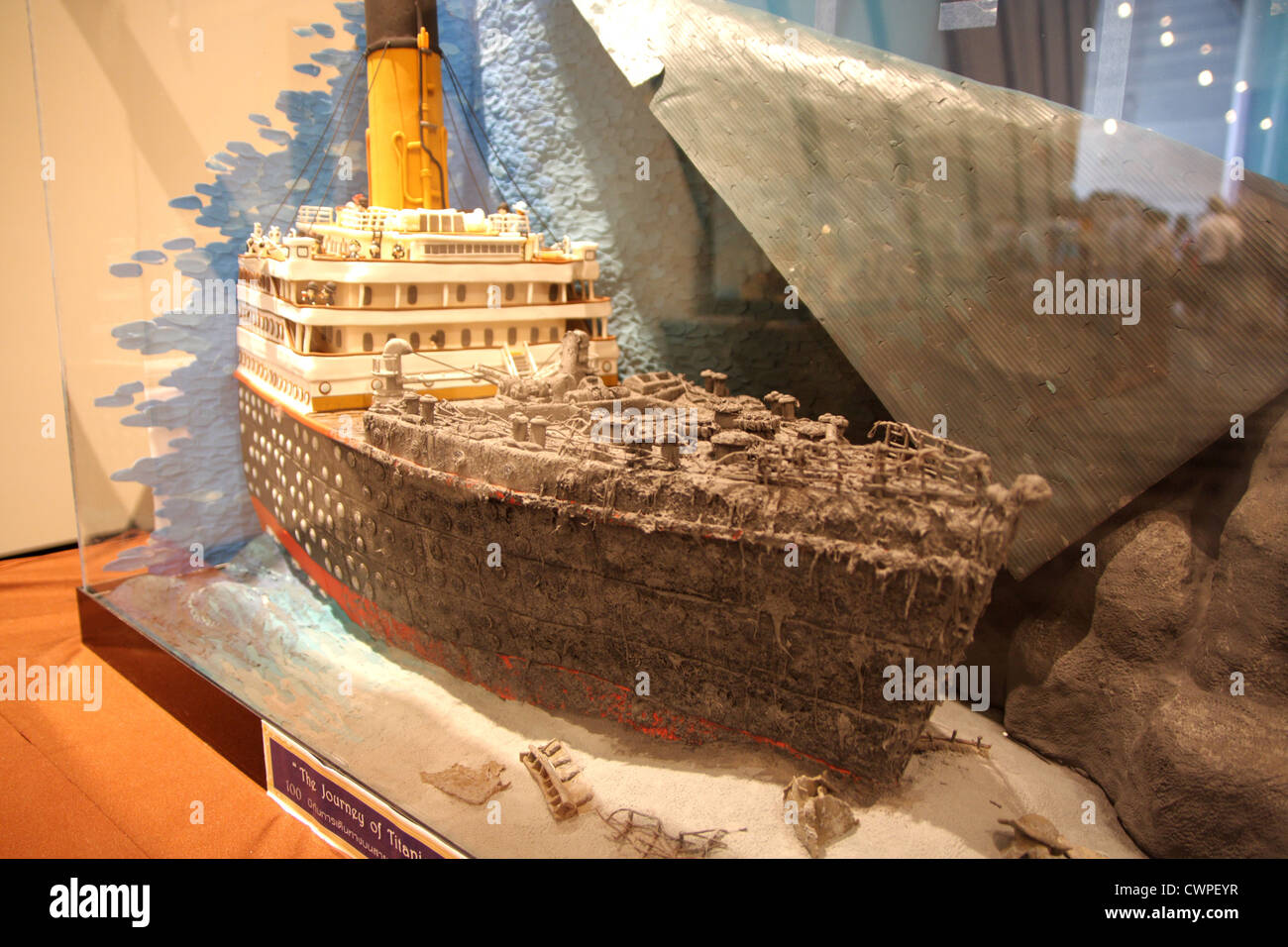 Titanic Clay Model Display In High Resolution Stock Photography and ...