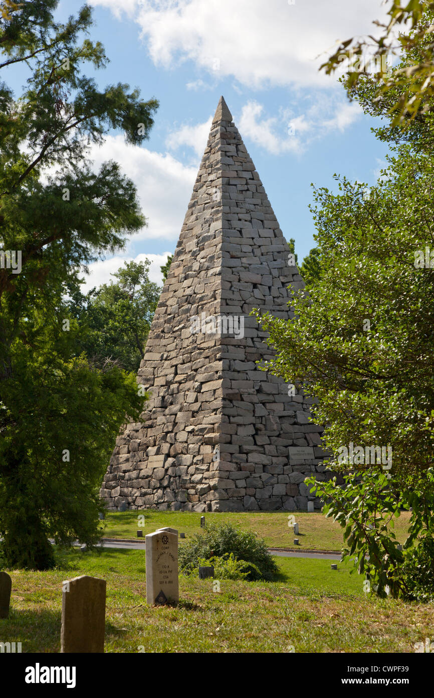 Confederate pyramid hi-res stock photography and images - Alamy