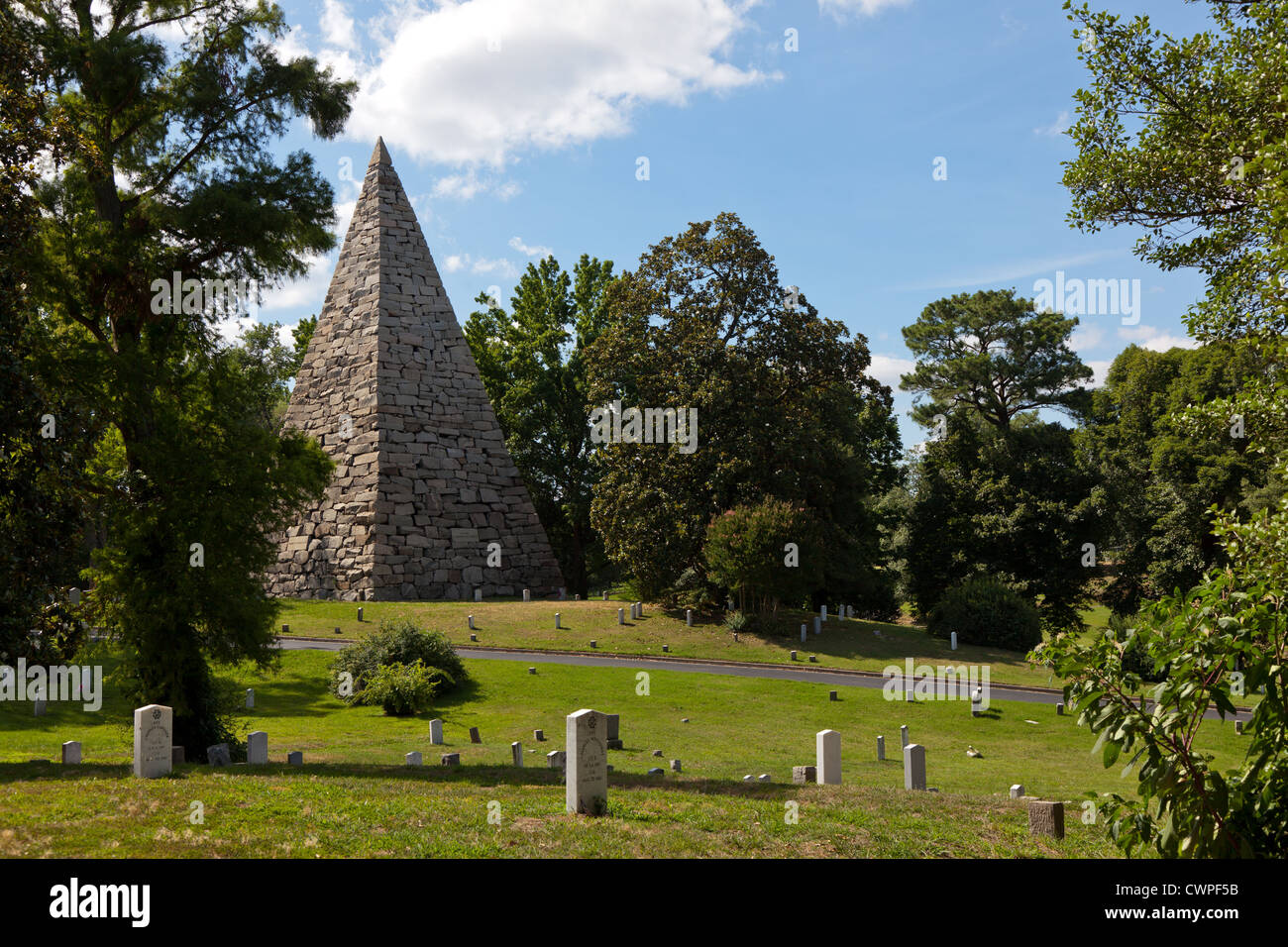 Confederate pyramid hi-res stock photography and images - Alamy