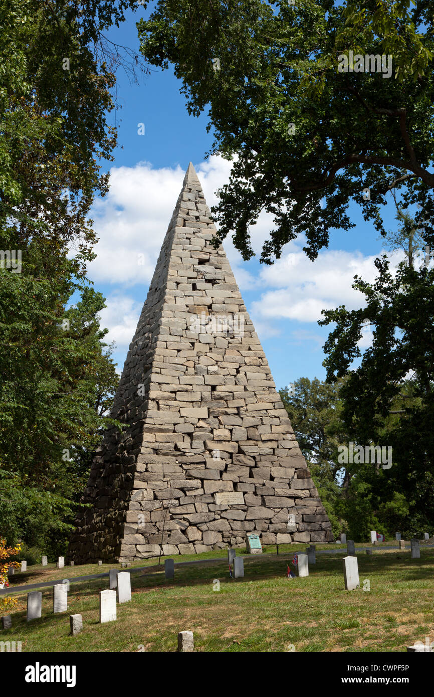 Confederate pyramid hi-res stock photography and images - Alamy