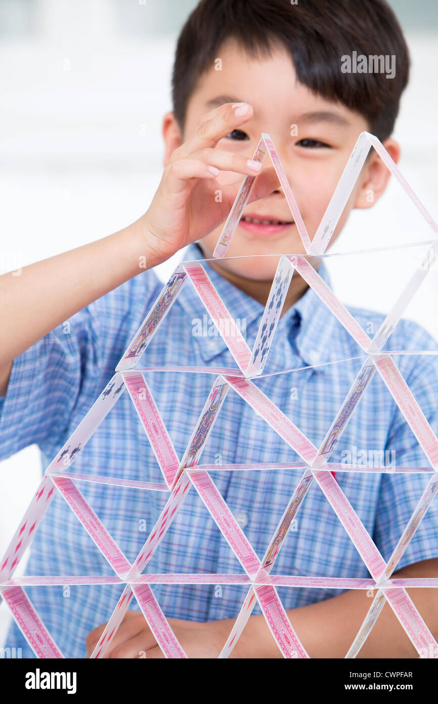 Boy having fun Stock Photo - Alamy