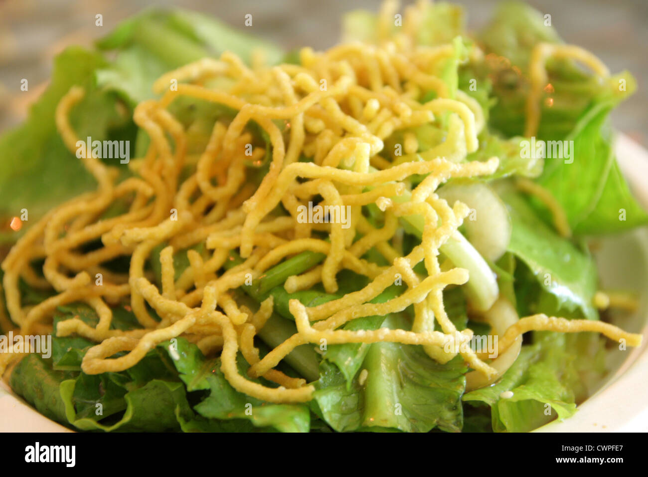 Asian style salad Stock Photo - Alamy