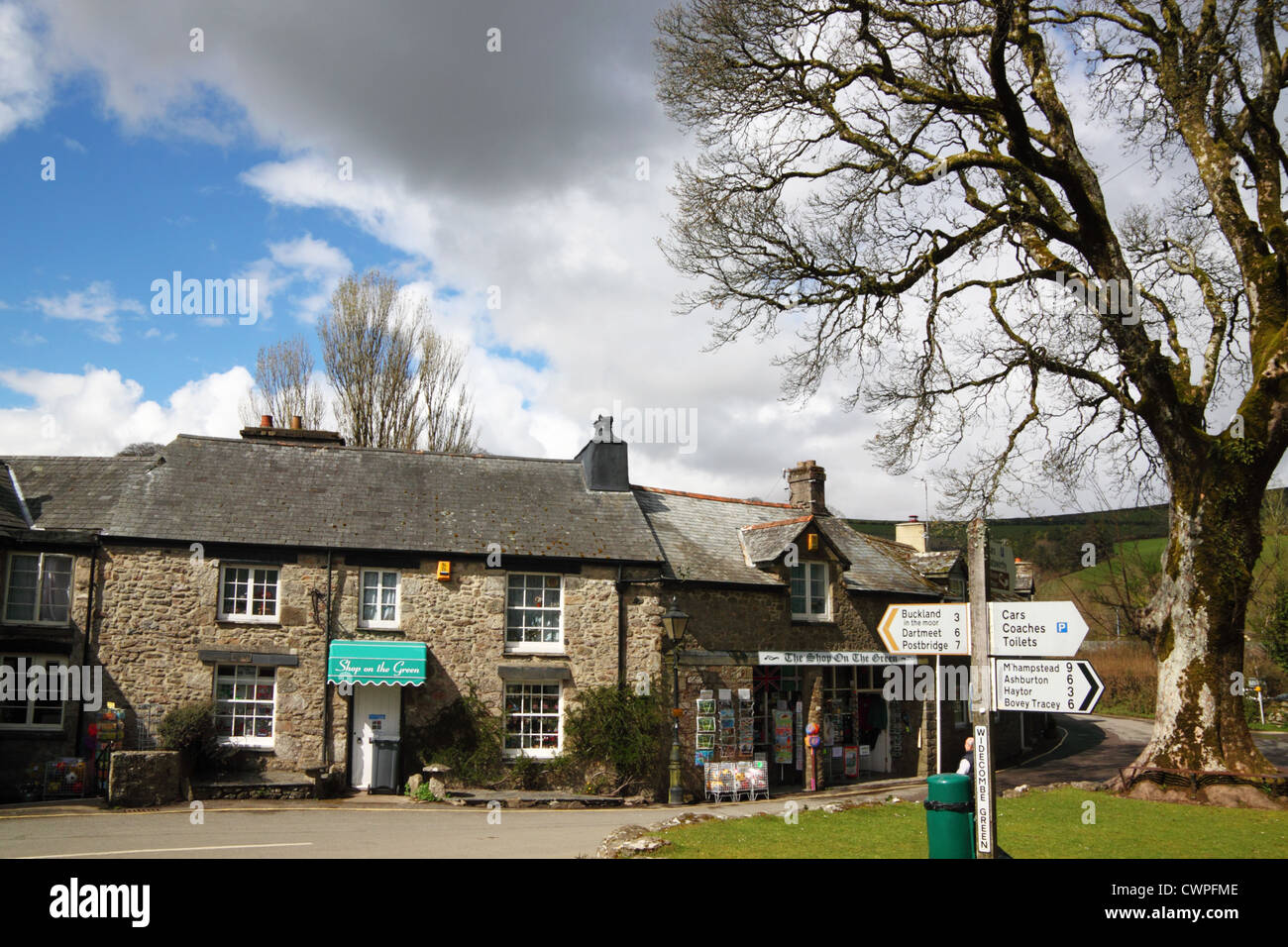 Dartmoor villages hi-res stock photography and images - Alamy